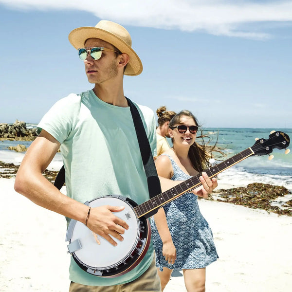 5-String Banjo with Detachable Resonator — Little and Giant Explorers
