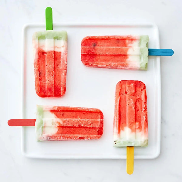 100-Piece Coloured Wooden Lolly Sticks — Little and Giant Explorers