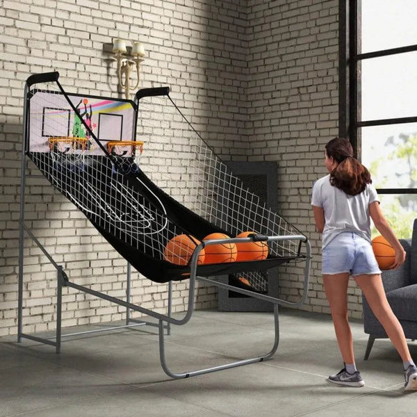 Double Shot Basketball Arcade Game — Little and Giant Explorers