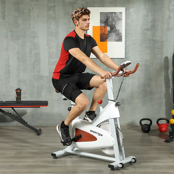 Static Exercise Bike in White — Little and Giant Explorers